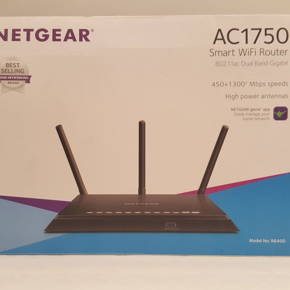 netgear | Networking | Netgear Ac75 Smart Wifi Router 80211ac Dual Band ...